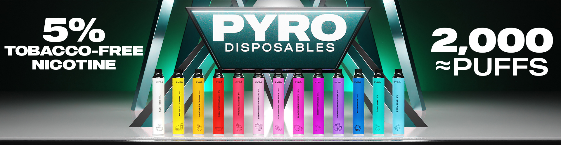 2000 Puffs | Pyro Vape