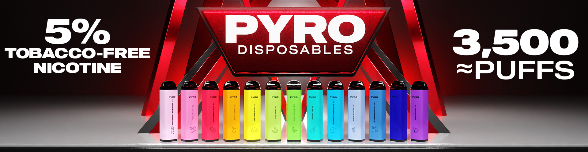 3500 Puffs | Pyro Vape